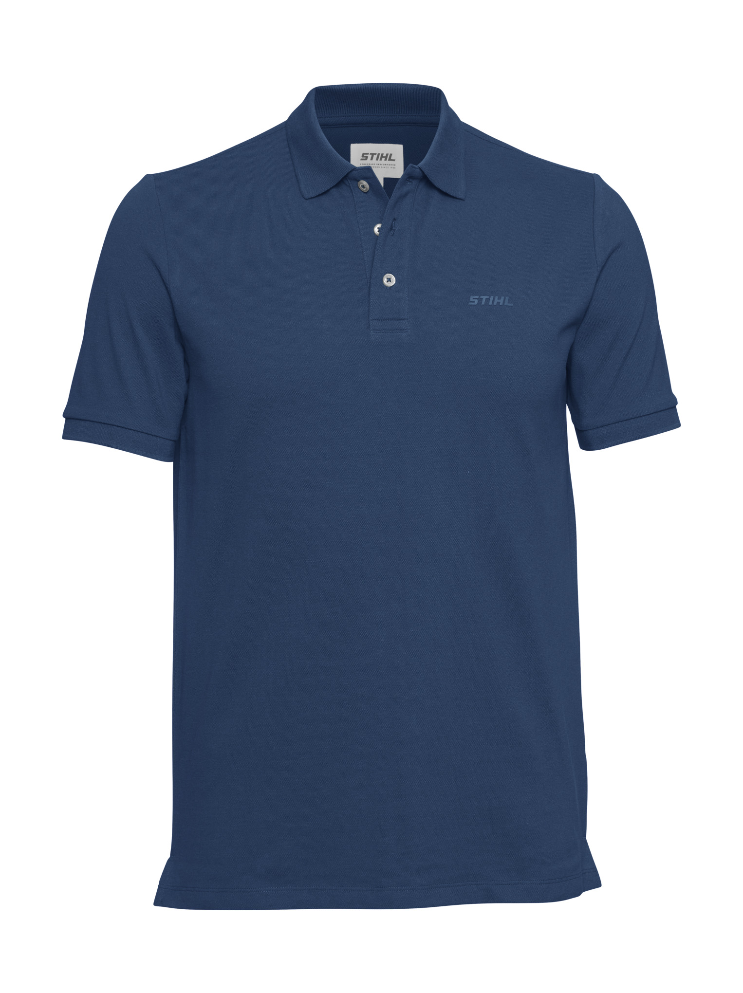 Polo BASIC bleu Homme | STIHL